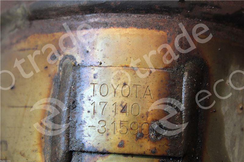 Ecotrade Group | Toyota - 17140-31590 Catalizadores